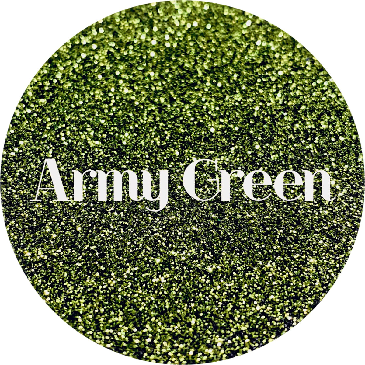 Army Green – Glitter Heart Co.